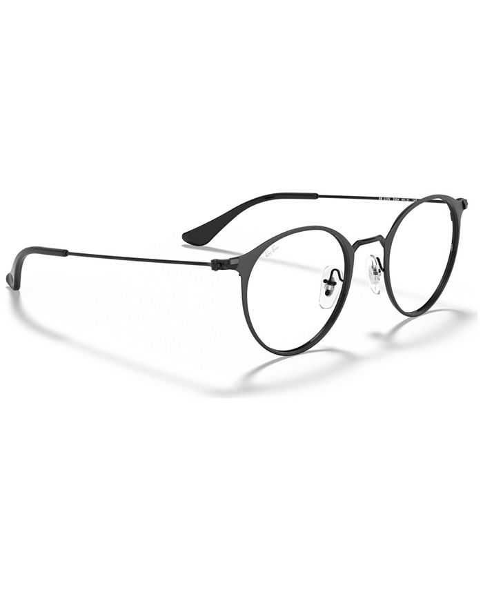 Ray-Ban RX6378 Unisex Round Eyeglasses - Macy's