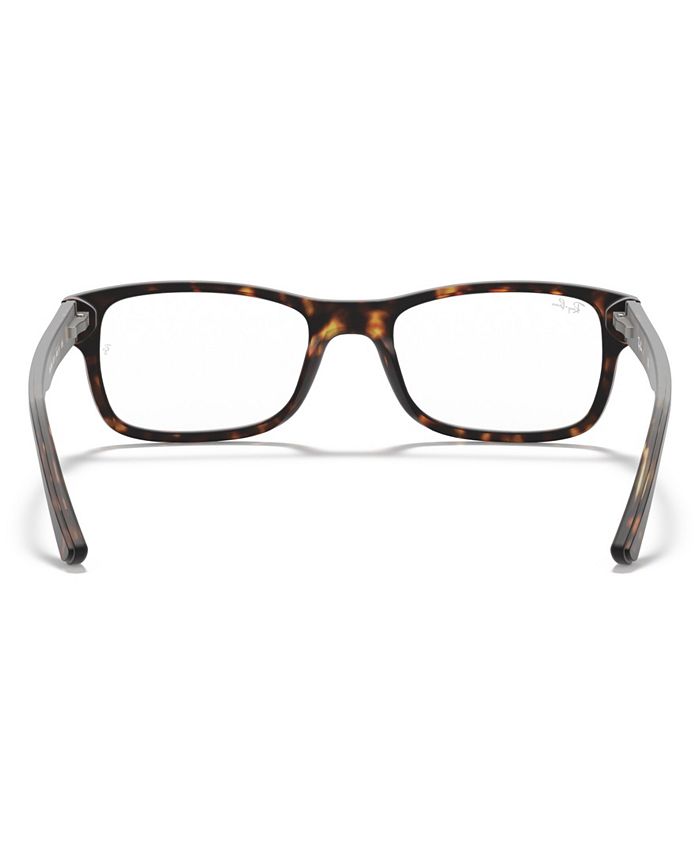 Ray-Ban RX5268 Unisex Rectangle Eyeglasses - Macy's