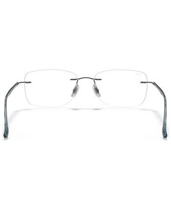 Ray-Ban RX8725 Unisex Rectangle Eyeglasses - Macy's