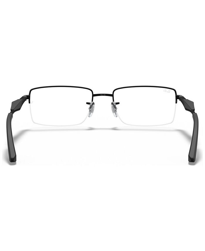 Ray-Ban RX6285 Unisex Rectangle Eyeglasses - Macy's