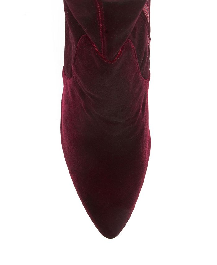 SMASH Shoes Women's Rocco Chunky Heels Ankle Boots - Extended sizes 10 ...