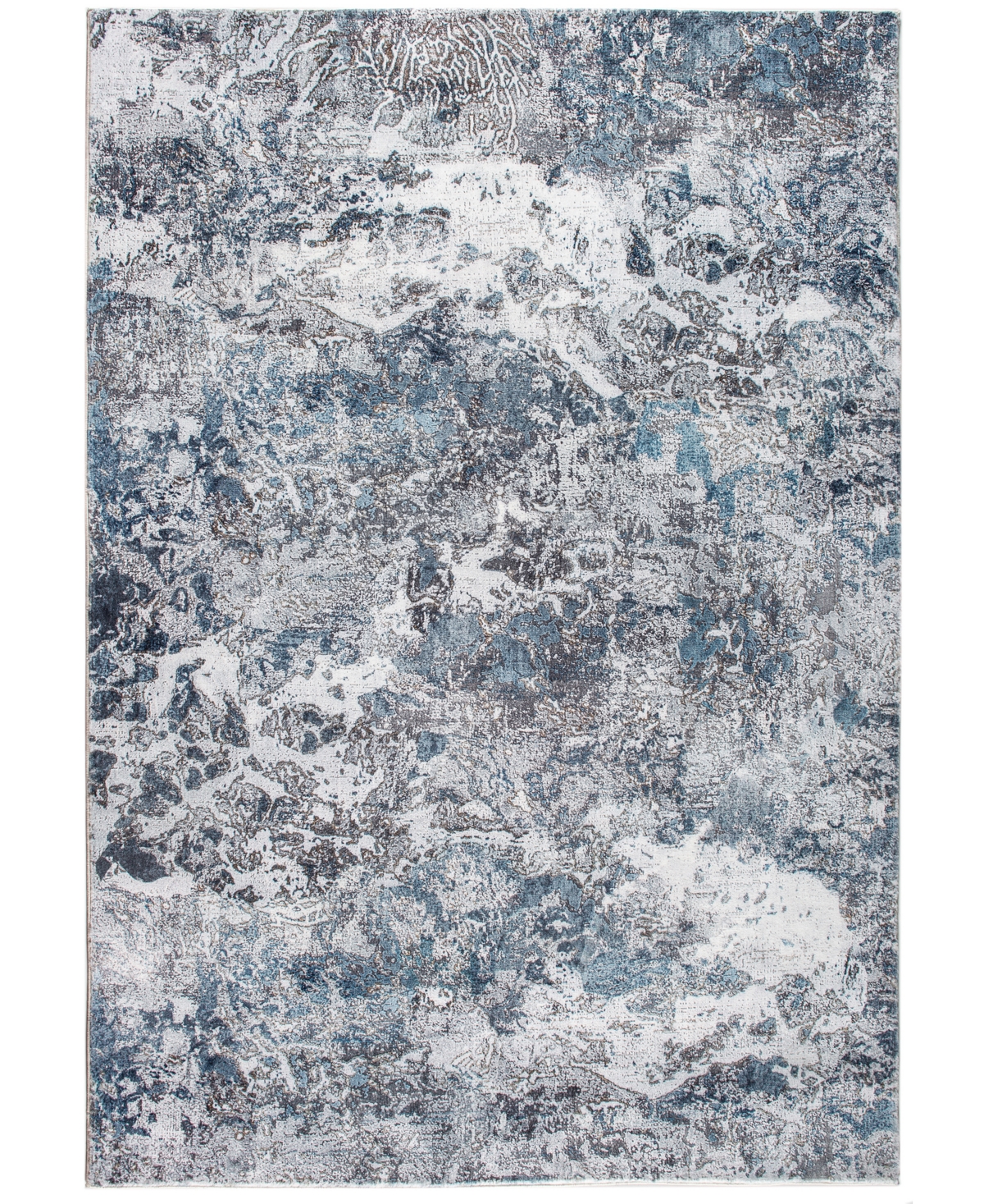 Click here for Kas Roxy 2804 6 x 9 Area Rug - Gray  Blue prices