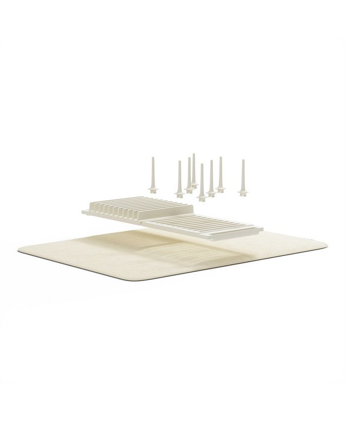 Umbra Udry Peg Drying Rack with Mat - Macy's