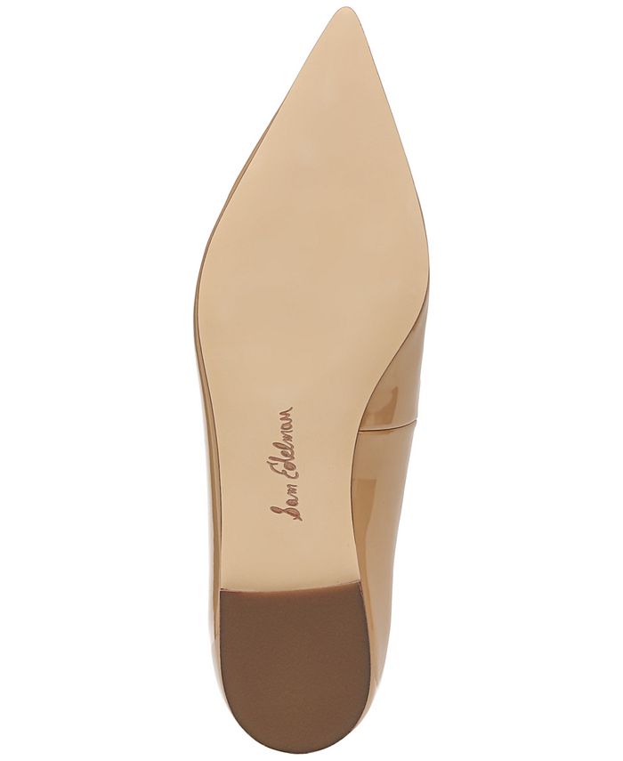 Sam Edelman Women's Wanda Pointed Toe Flats - Macy's