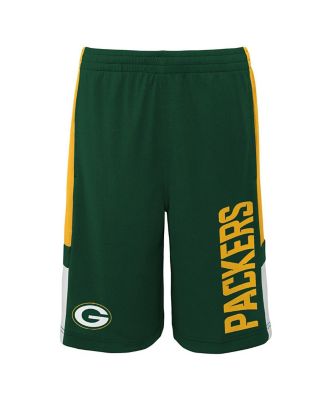 Outerstuff Big Boys Green Green Bay Packers Lateral Mesh Performance ...