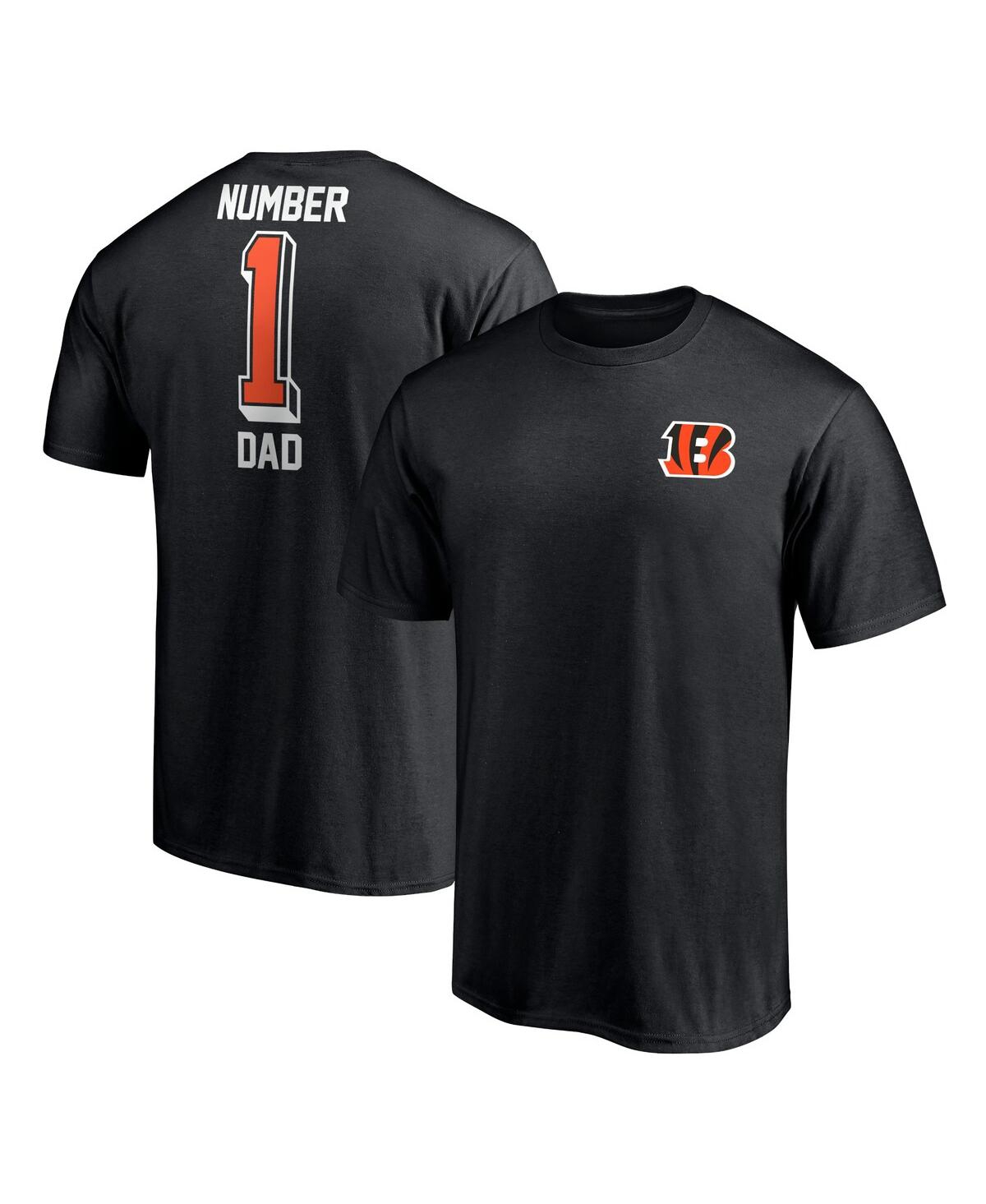 Click here for Mens Fanatics Nfl #1 Dad T-shirt - Cincinnati Beng... prices