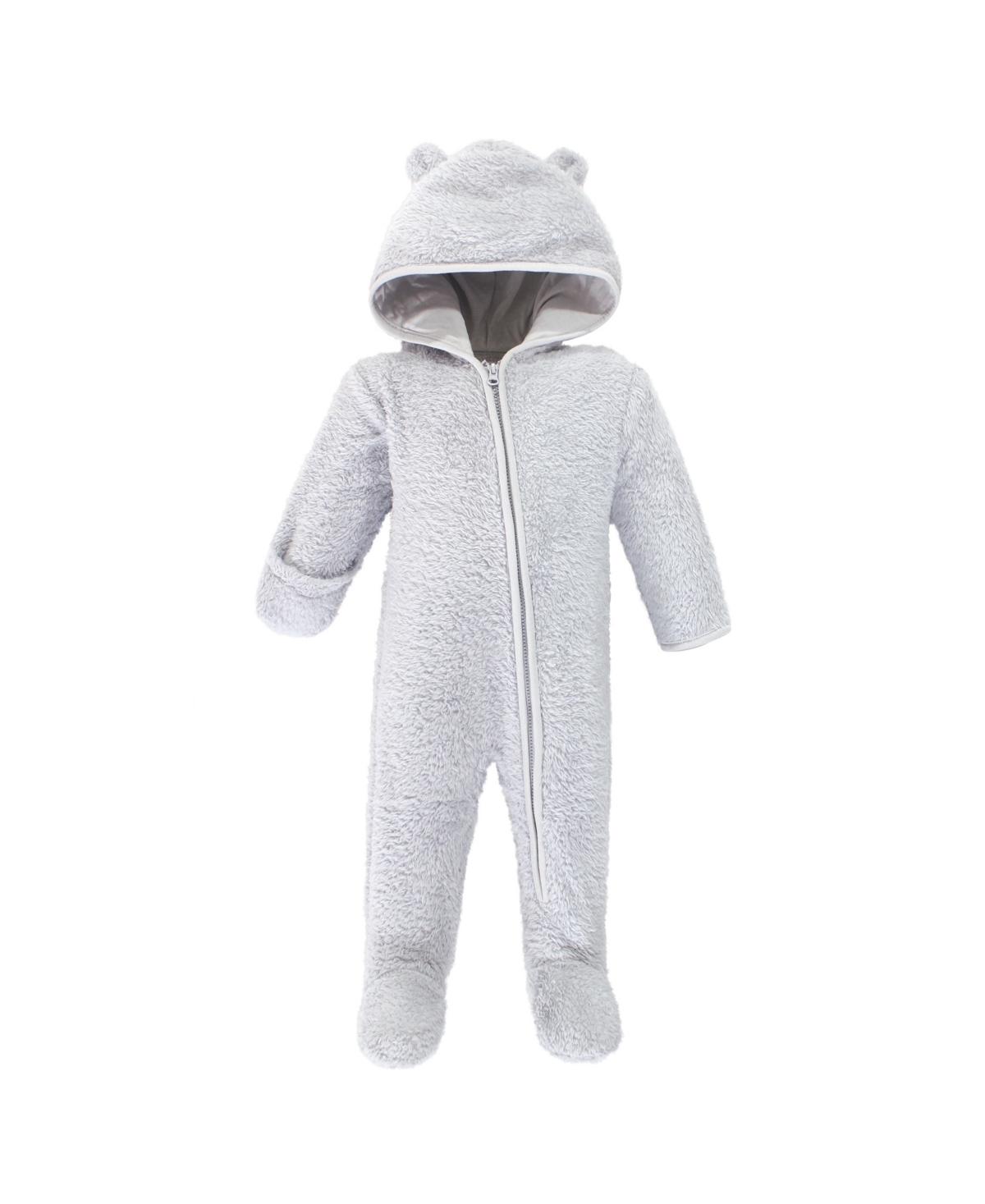 Click here for Hudson Baby Sherpa Sleep and Play - Gray bear prices