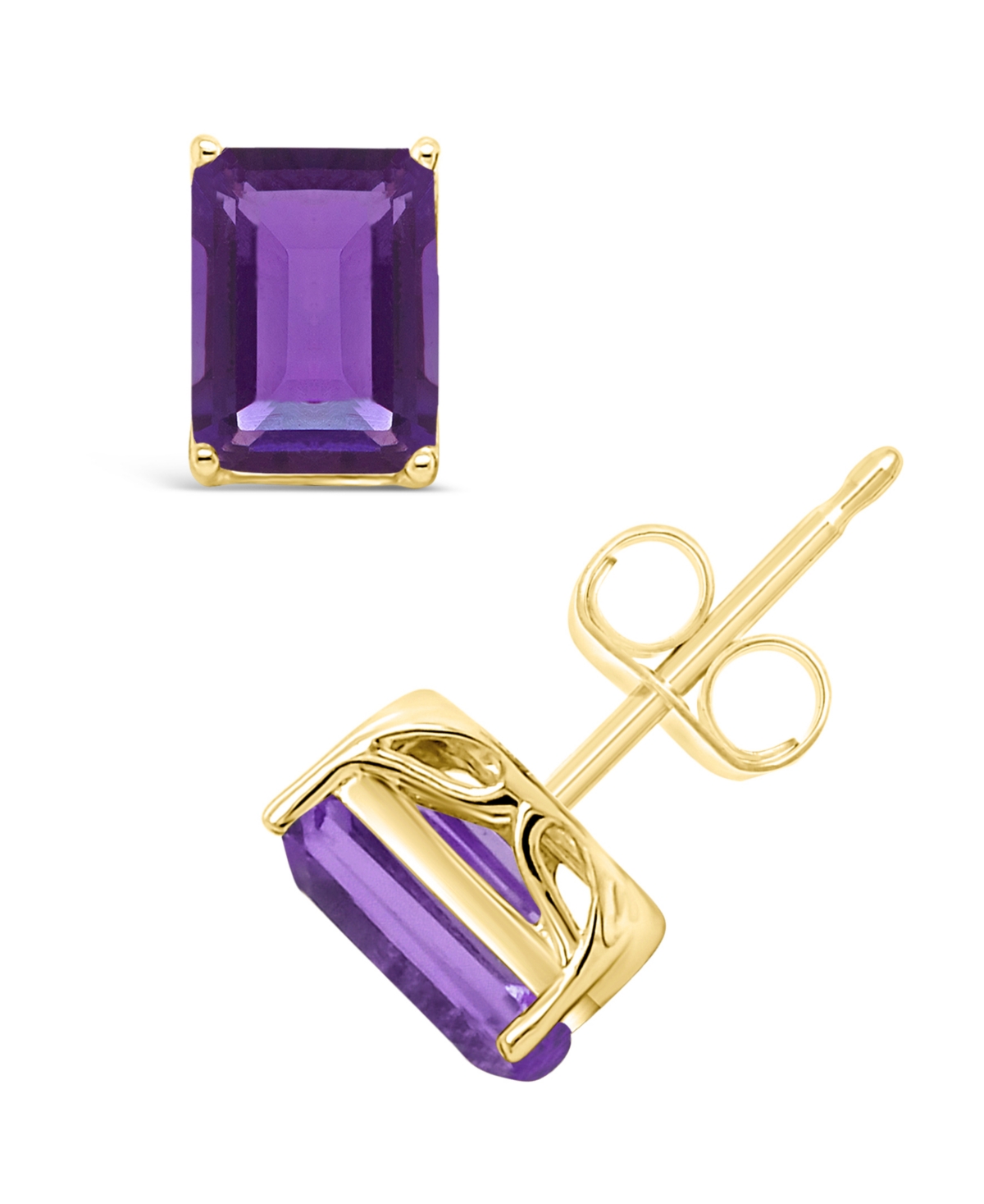 Click here for Macys Amethyst (3-1/5 ct. t.w.) Stud Earrings in 1... prices