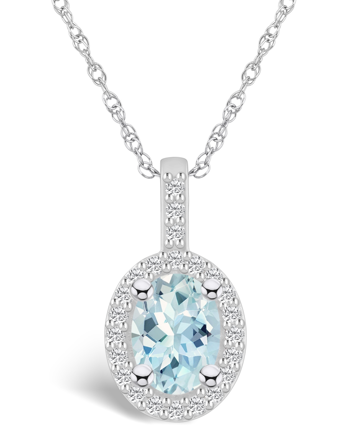Click here for Macys Aquamarine (1-1/7 Ct. T.w.) and Diamond (1/4... prices
