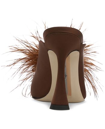 Sam Edelman Women's Anthony Pom Pom Mules Pumps - Macy's