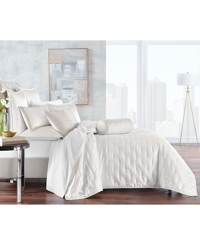 Hotel Collection Glint Coverlet, Full/Queen, Created for Macy's - Macy's