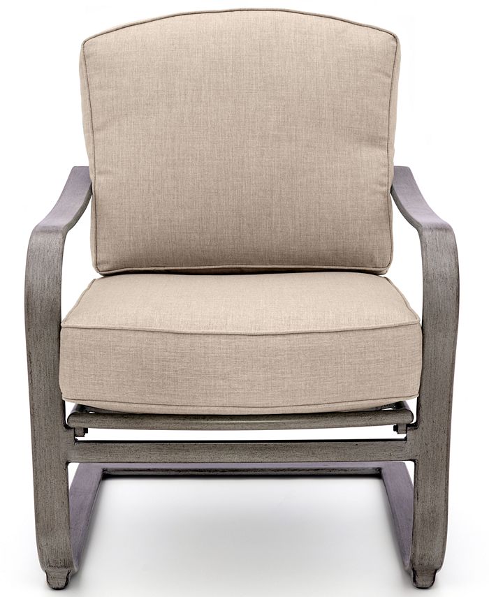 Agio CLOSEOUT! Tara 5-Pc. Round Fire Pit Chat Set (1 Fire Pit & 4 C ...