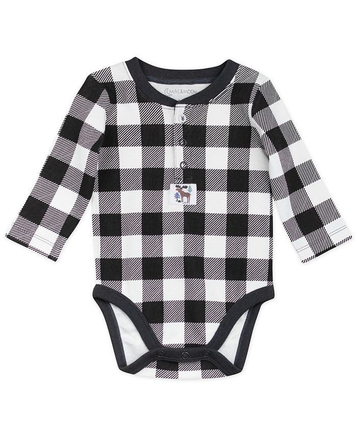 Mac & Moon Baby Boys Cotton Bodysuit and Pants, 2 Piece Set - Macy's