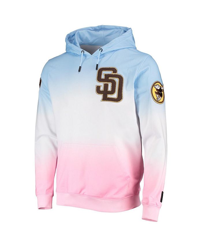 Pro Standard Men's Blue, Pink San Diego Padres Ombre Pullover Hoodie ...