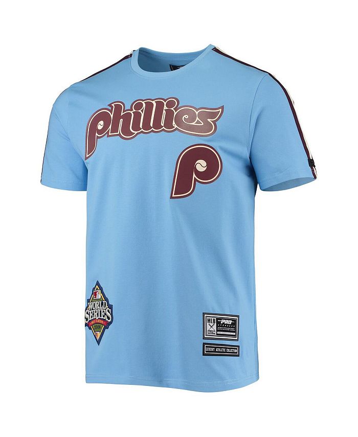 Pro Standard Men's Light Blue, Burgundy Philadelphia Phillies Taping T ...