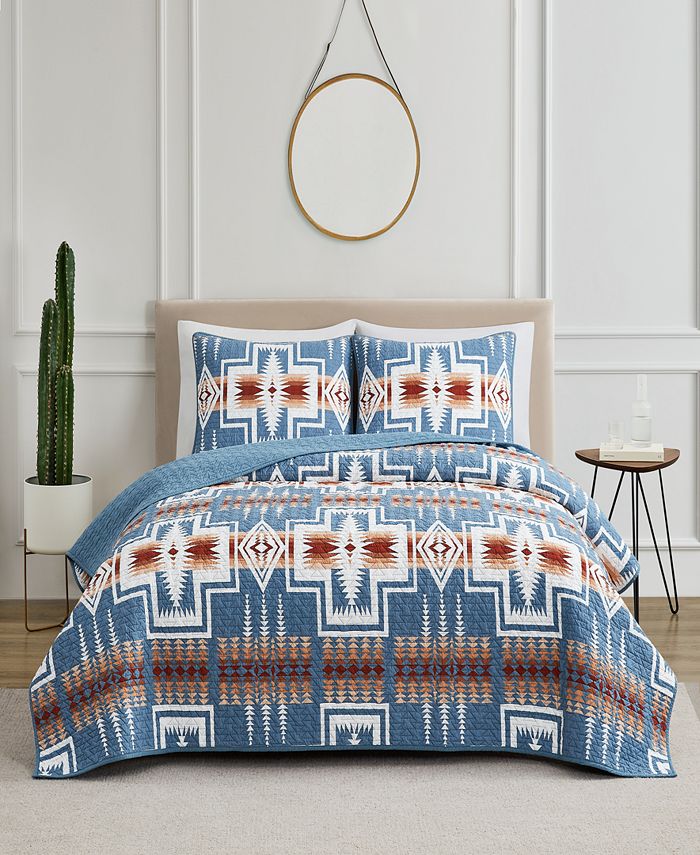 Pendleton Harding 2 Piece Coverlet Set, Full/Queen - Macy's