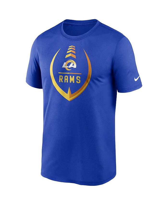 Nike Men's Royal Los Angeles Rams Icon Legend Performance T-shirt - Macy's
