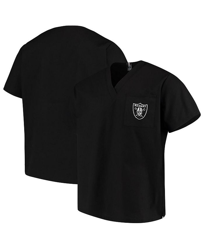 Concepts Sport Men's Black Las Vegas Raiders Scrub Top - Macy's