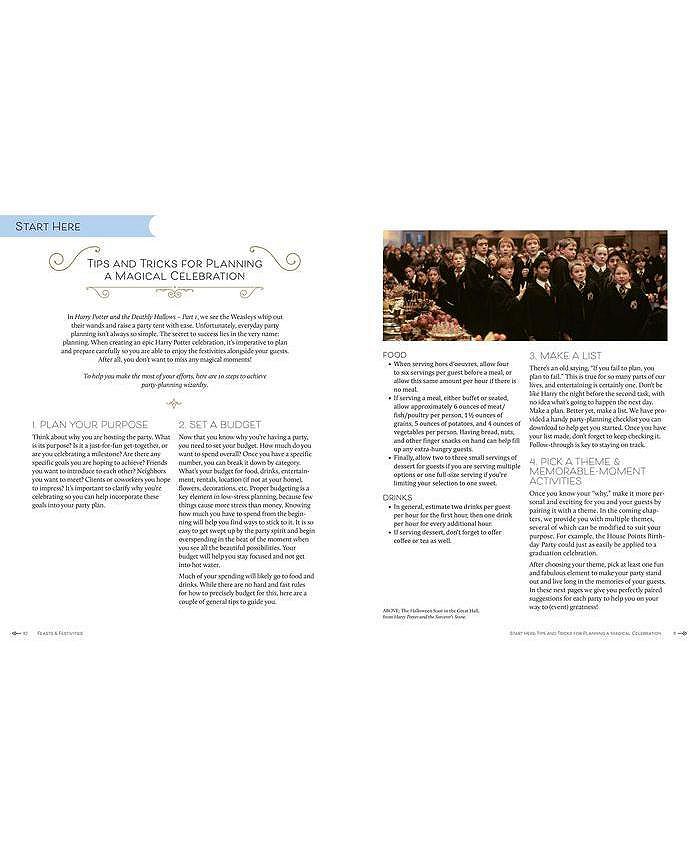 Barnes & Noble Harry Potter - Feasts & Festivities - An official Book ...