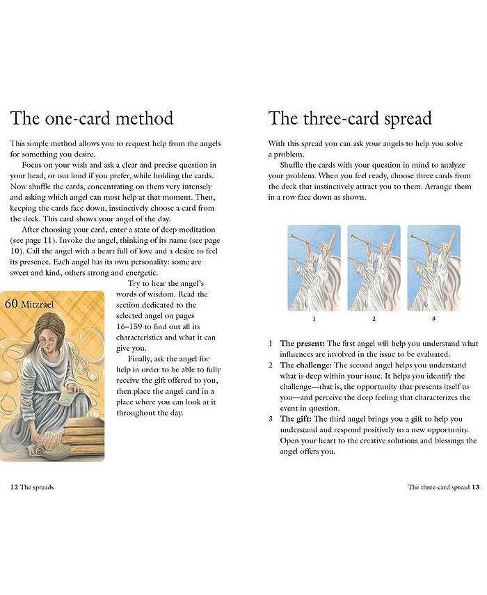 Barnes & Noble The Guardian Angel Oracle Deck - Includes 72 Cards and A ...