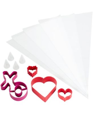 Wilton 12-Pc. XO Cookie Decorating Kit - Macy's