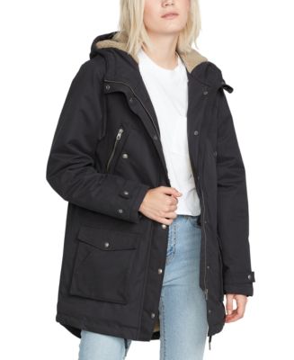 Volcom Juniors' Walk On By 5k Water-Repellent Parka - Macy's