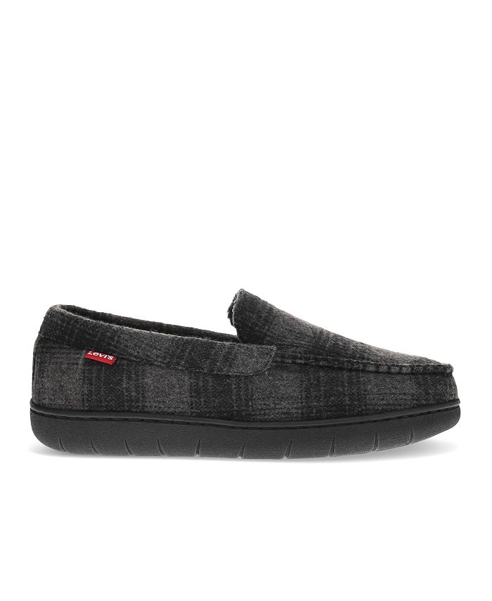 Levi's Men's Fields Buffalo Memory Foam Slippers - Macy's