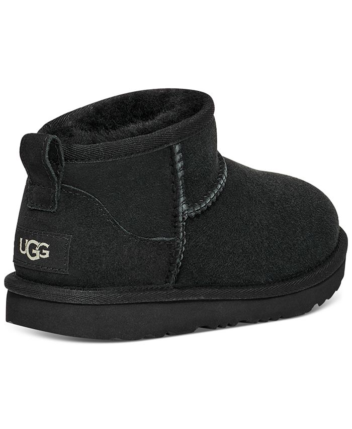 UGG® Kids Classic Ultra Mini Twinface Sheepskin Booties - Macy's