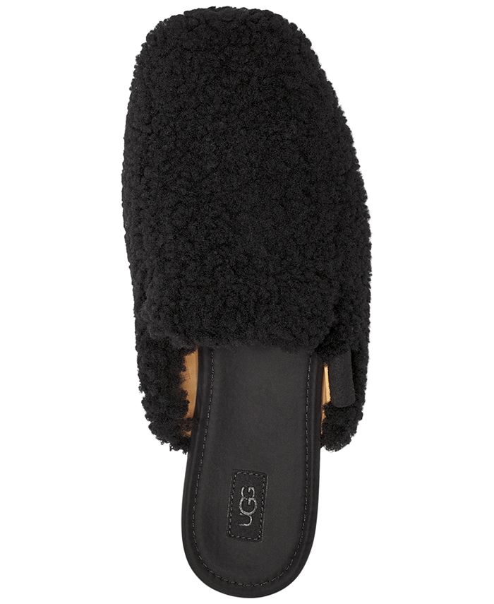 UGG® Women's Janaya Cozy Genuine Sheepskin-Topped Mules - Macy's