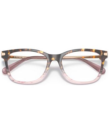 COACH Women's Cat Eye Eyeglasses HC5137 - Macy's