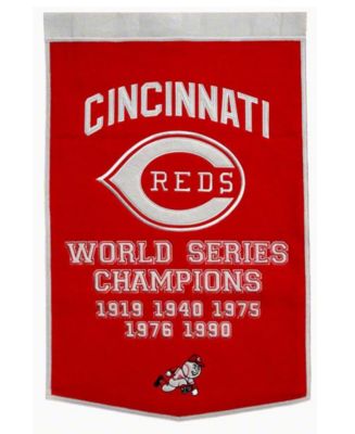 Winning Streak Cincinnati Reds Dynasty Banner - Macy's