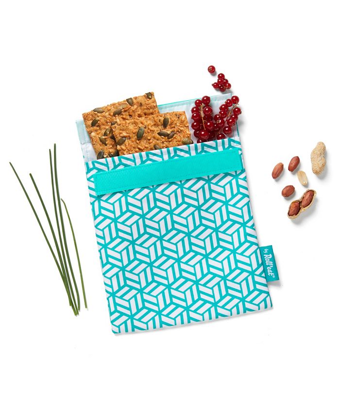 Roll'eat Snack'n'Go Tiles Reuseable Food Bag, 2 Pack - Macy's
