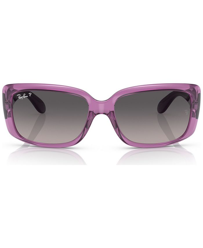 Ray-Ban Women's Polarized Sunglasses, RB438958-YP - Macy's