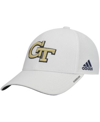 Men's adidas White Georgia Tech Yellow Jackets 2021 Sideline Coaches ...
