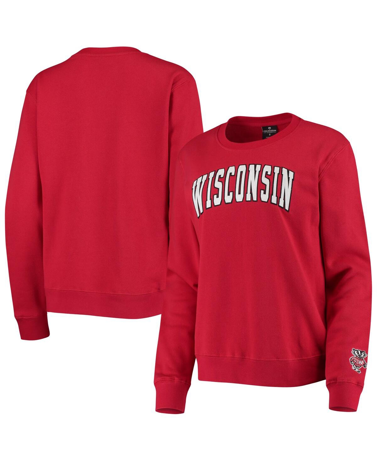Click here for Womens Colosseum Red Wisconsin Badgers Campanile P... prices