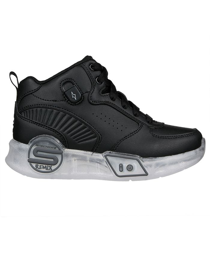 Skechers Little Kids S-Lights Remix Light-Up Casual Sneakers from ...