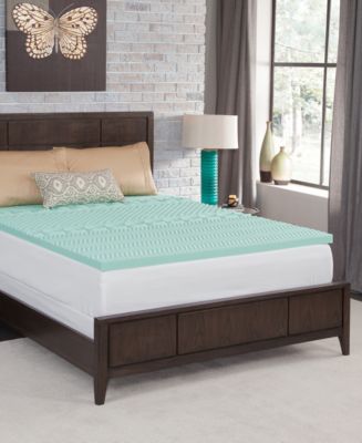 Dream Serenity 2" Memory Foam Mattress Topper - Macy's