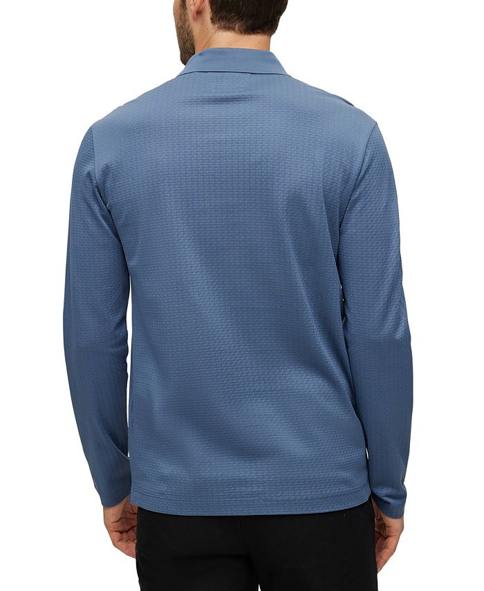 Hugo Boss Men's Mercerized-Cotton Polo Shirt - Macy's