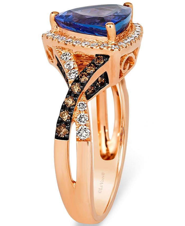 Le Vian Blueberry Tanzanite (2-1/4 ct. t.w.) & Diamond (1/2 ct. t.w ...