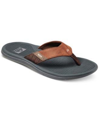 REEF Men's Santa Ana Padded & Waterproof Flip-Flop Sandal - Macy's