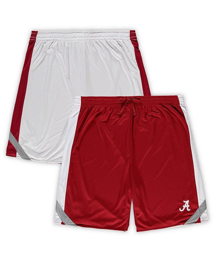Colosseum Men's Crimson, White Alabama Crimson Tide Big and Tall Team ...