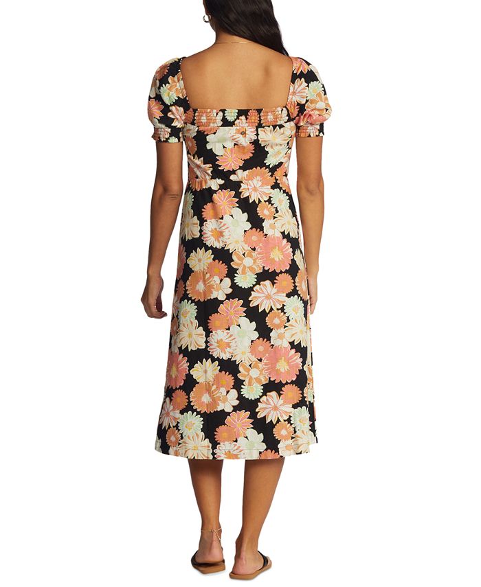 Roxy Juniors' Summertime Feeling Puff-Sleeve Dress - Macy's