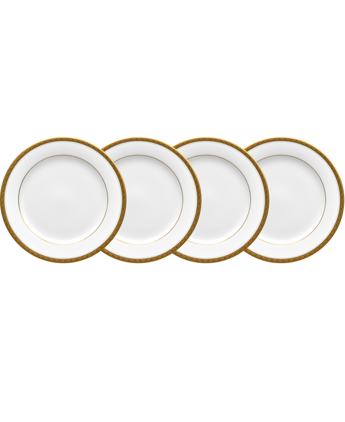 Click here for Noritake Charlotta Platinum 4 Piece Bread Butter a... prices
