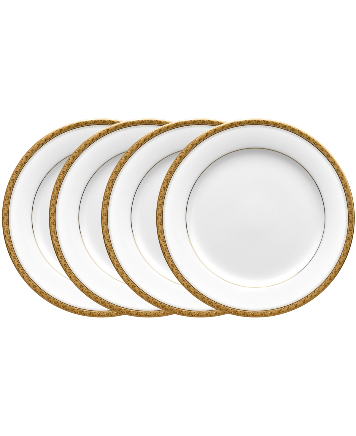 Click here for Noritake Charlotta Gold 4 Piece 8.25 Salad Plates... prices
