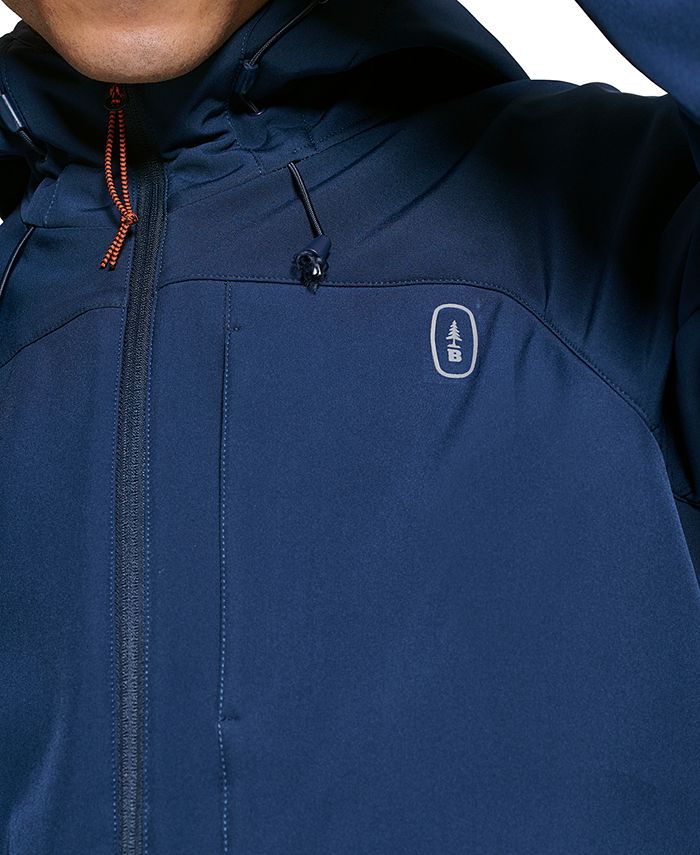 BASS OUTDOOR Men's Firebird Hooded Softshell Rain Jacket & Reviews ...