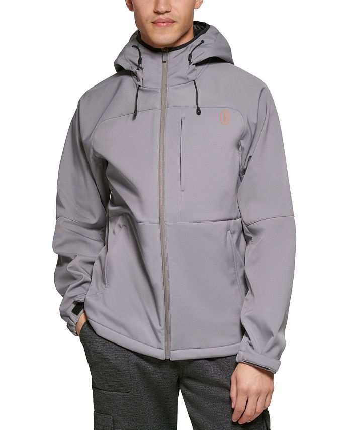 BASS OUTDOOR Men's Firebird Hooded Softshell Rain Jacket & Reviews ...