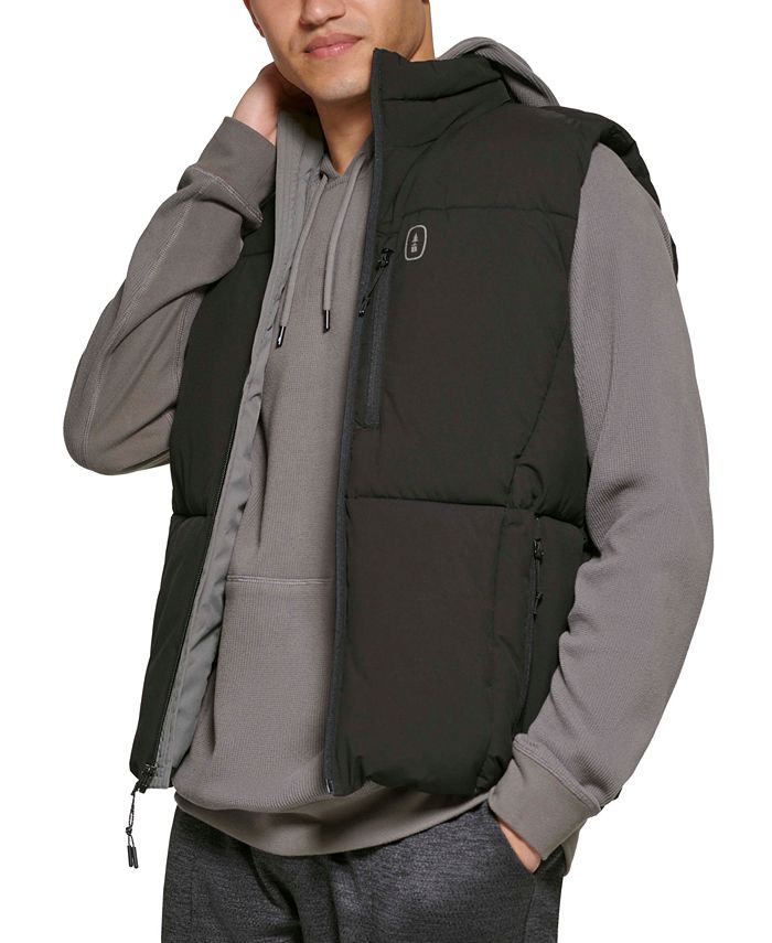 BASS OUTDOOR Men's Glacier Quilted Full-Zip Hiking Vest - Macy's