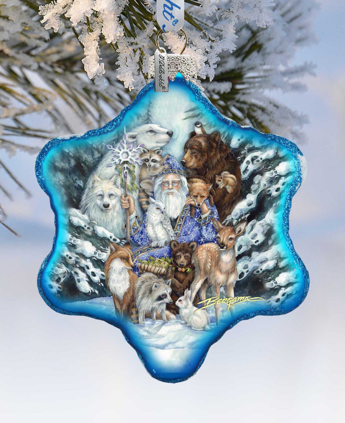 Click here for G.DeBrekht Gather In Peace Father Winter Holiday O... prices