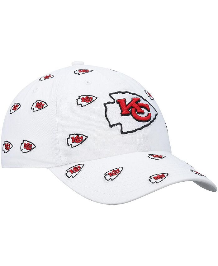 '47 Brand Women's '47 White Kansas City Chiefs Confetti Clean Up ...