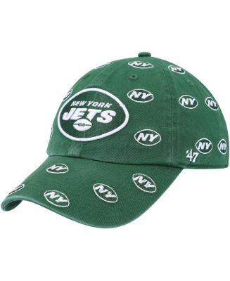 Women's '47 Green New York Jets Confetti Clean Up Adjustable Hat - Macy's